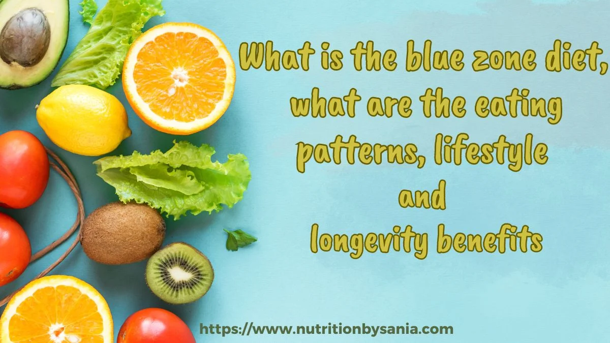 Blue Zone Diet - A Path to Lifelong Health and Longevity - Nutrition by ...